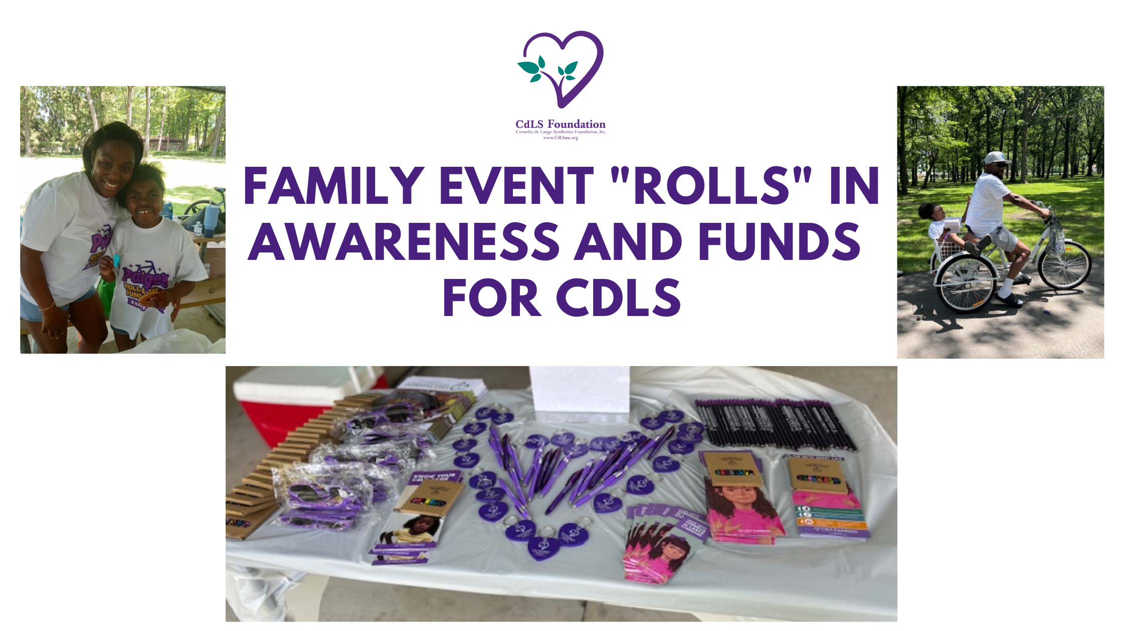 Family event "rolls" in awareness and funds for CdLS | CdLS Foundation